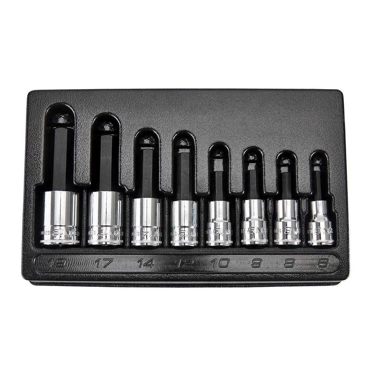 Icon 3/8 in. Drive Metric Professional Hex Bit Socket Set - Hardware ...