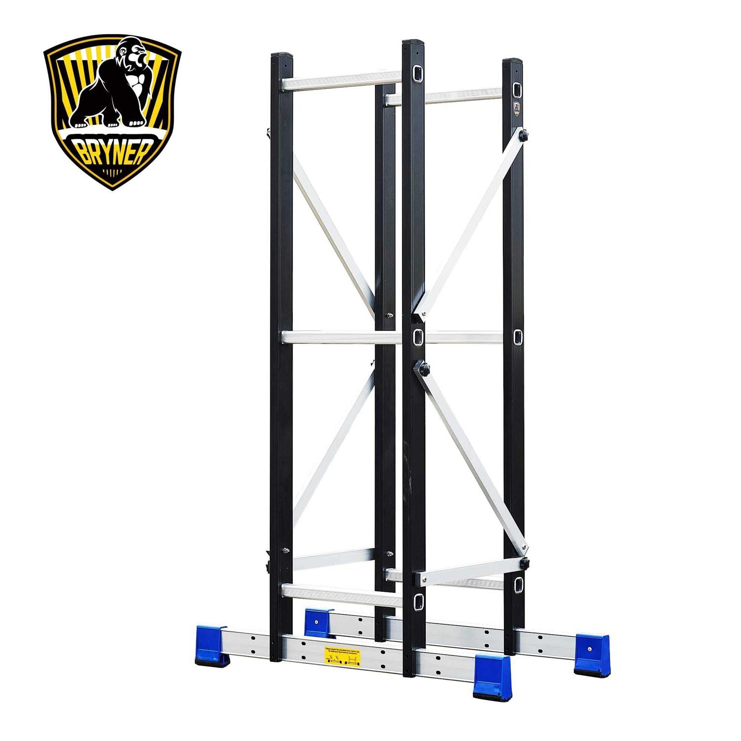 Scaffolding Platform, Work with 7 in 1 Multi-Purpose Folding Ladder ...