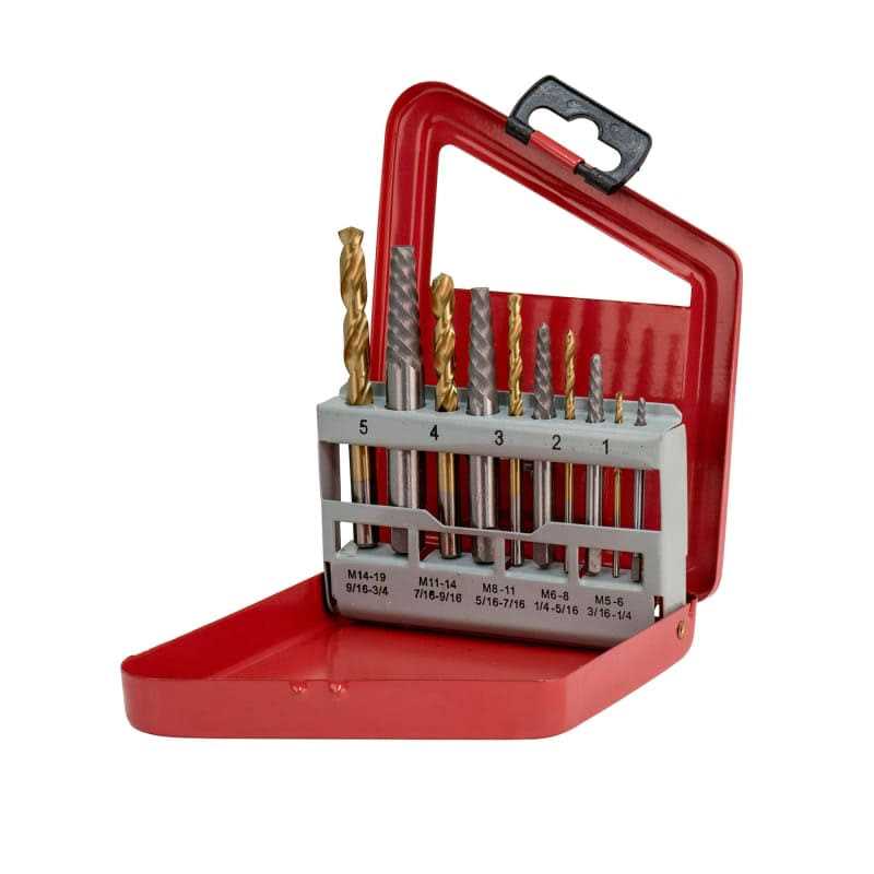 OEMTOOLS 10 pc Bolt Extractor Set 25467 - Hardware&Tools Online Store