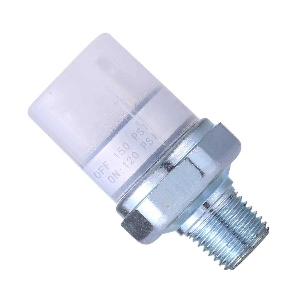 Pressure Switch 120-150 PSI Air Compressor Pressure Switch 1/4-18 NPT ...