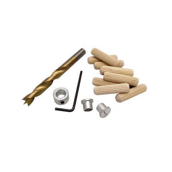 Milescraft Doweling Bundle with Handheld Dowel Jig, Dowel Pins and ...