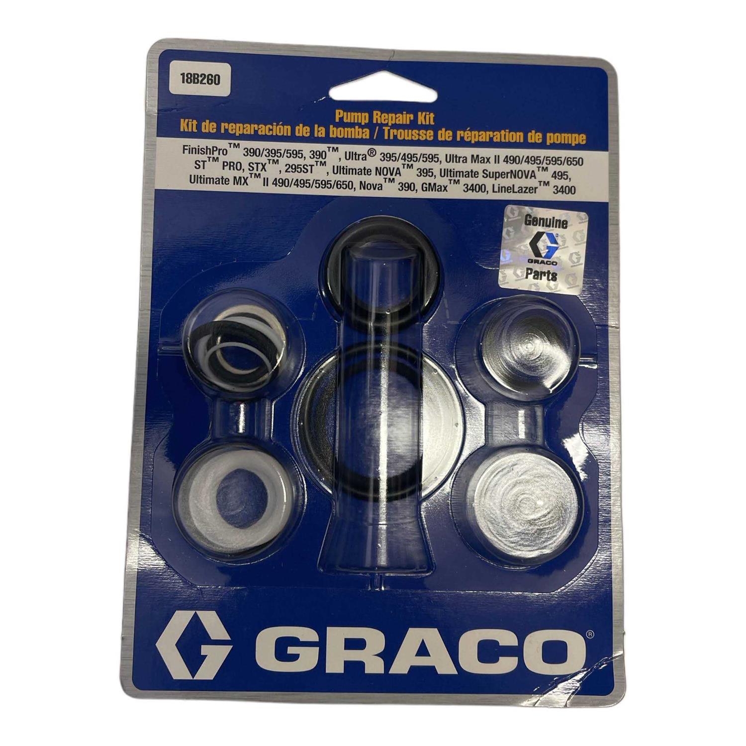 Graco 18B260 Pump Packing Repair Kit - Hardware&Tools Online Store
