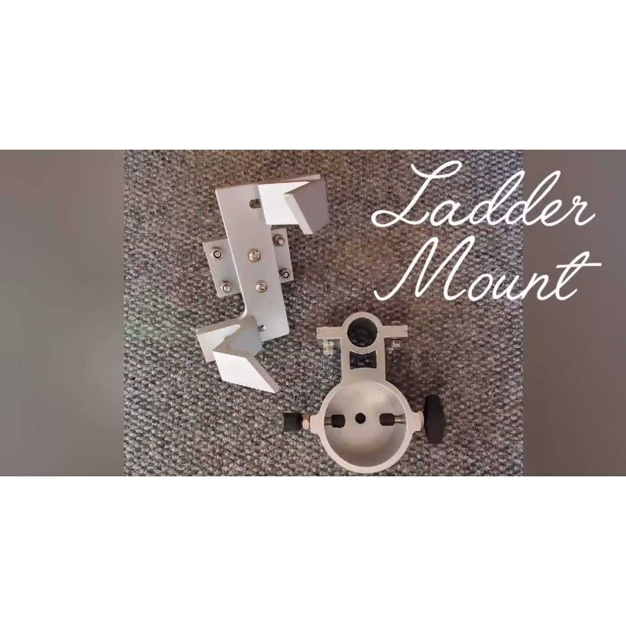 EEZ RV Products Telescopic Starlink RV Ladder Pole 10ft with RV Ladder ...