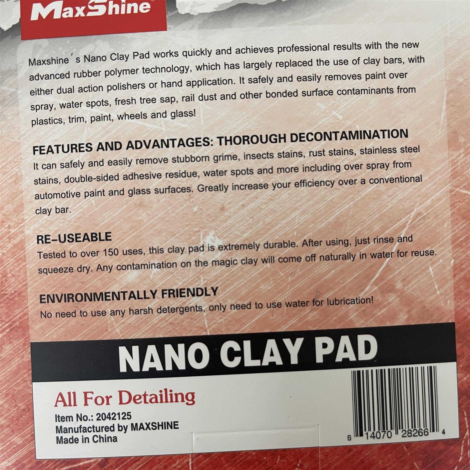 Maxshine Clay Polishing Pad/Clay Bar Pad/Disc - Hardware&Tools Online Store