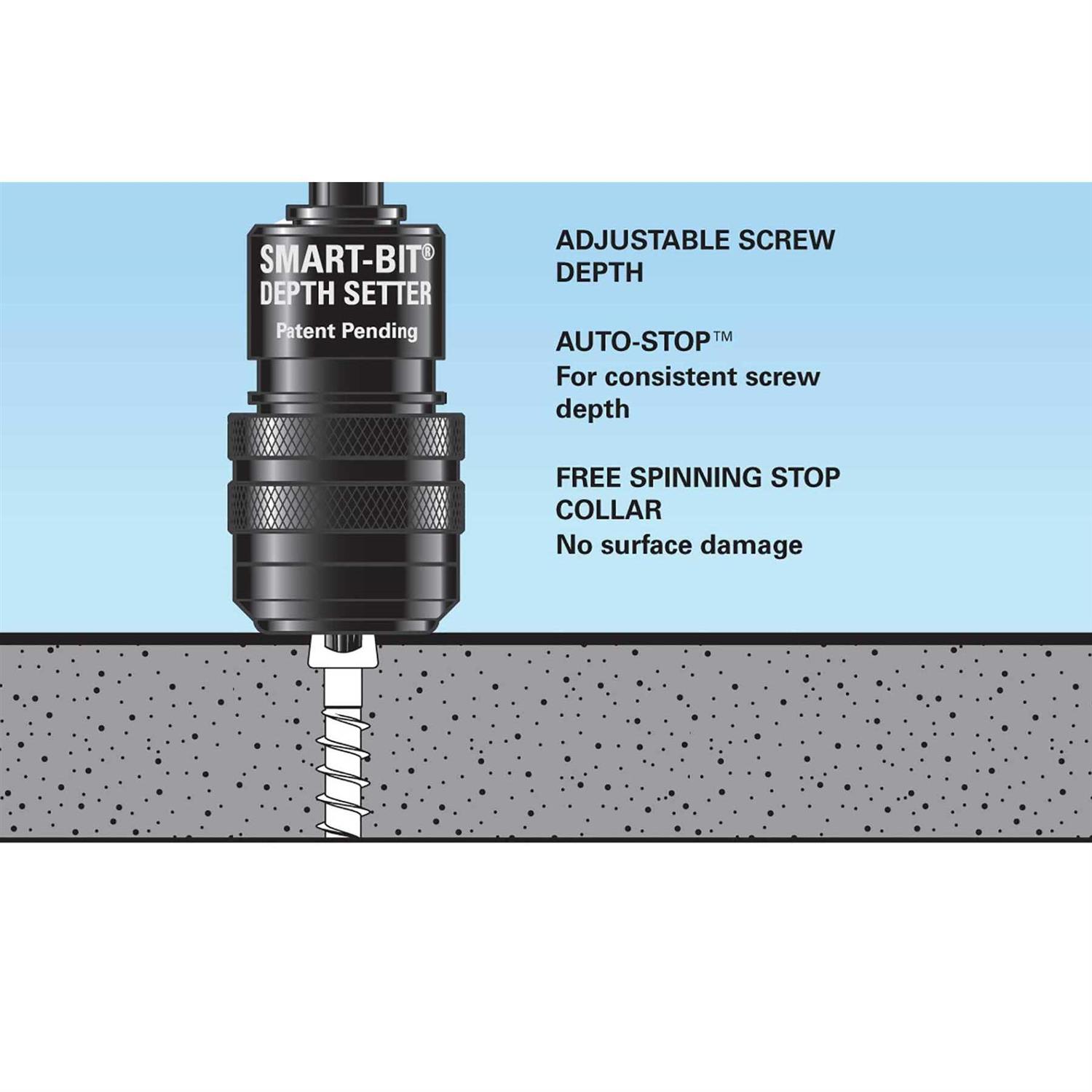 Smart-Bit Deck Screw Depth Setter - Hardware&Tools Online Store