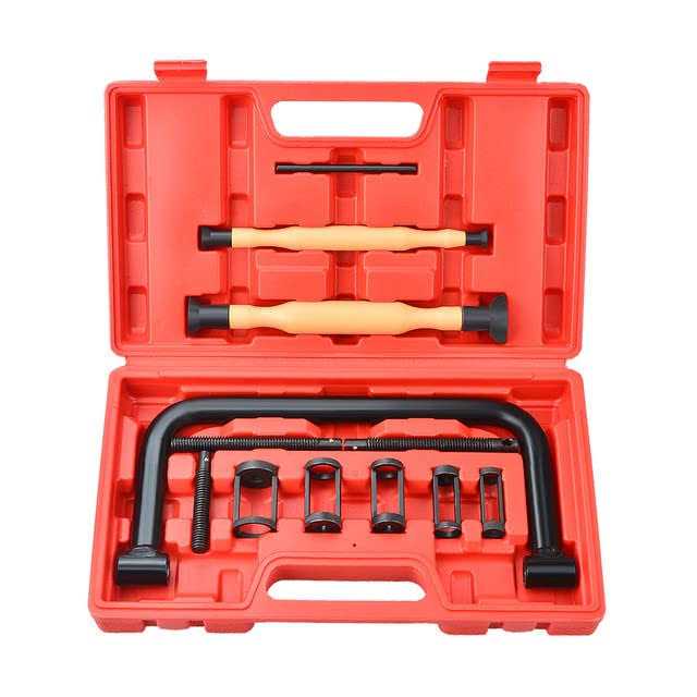 Prokomon 12Pcs Valve Spring Compressor with Valve Lapper Set Auto ...