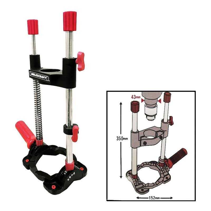 Milescraft 1368 DrillMate Portable Mulit-Anlge Drill Guide for Euro ...