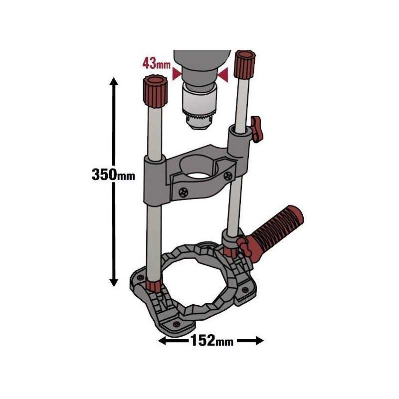 Milescraft 1368 DrillMate Portable Mulit-Anlge Drill Guide for Euro ...