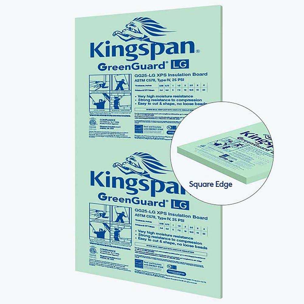 Kingspan Insulation 4-ft x 8-ft Unfaced Foam Board Insulation ...