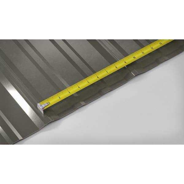 Gibraltar Building Products SM-Rib Galvalume Steel 29-Gauge Roof/Siding ...