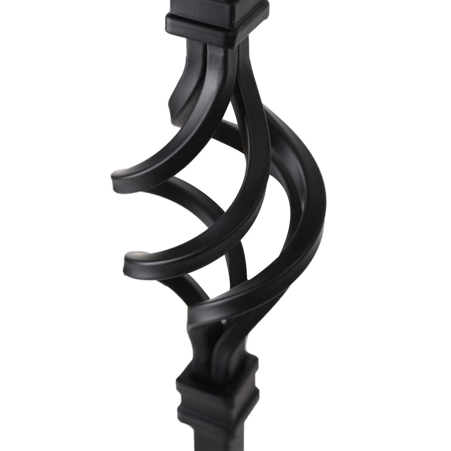 S08 Wrought Iron Balusters – Set Deck Balusters Decorative Metal ...