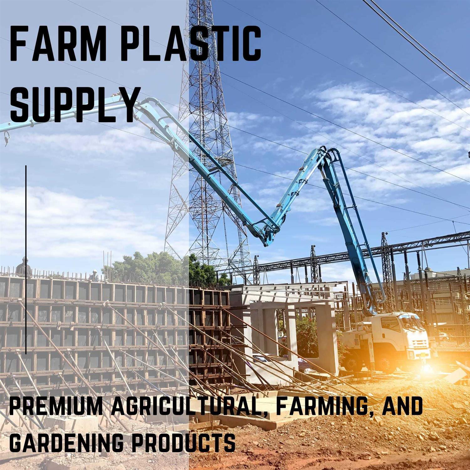 Farm Plastic Supply Dura Skrim String Reinforced Clear Plastic Sheeting ...