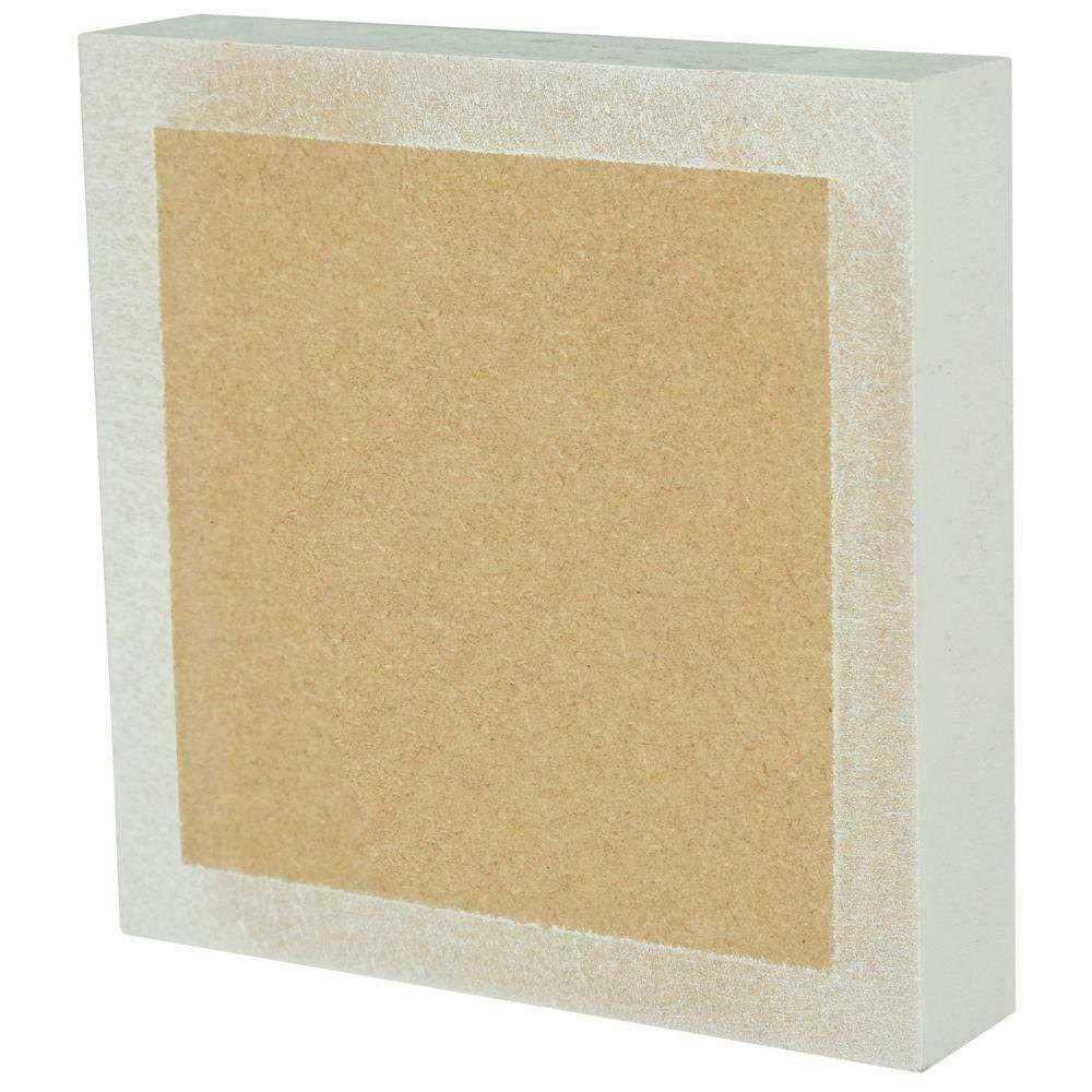 HOUSE OF FARA 3/4 in. x 8 ft. MDF Fluted Door Casing Moulding Set ...