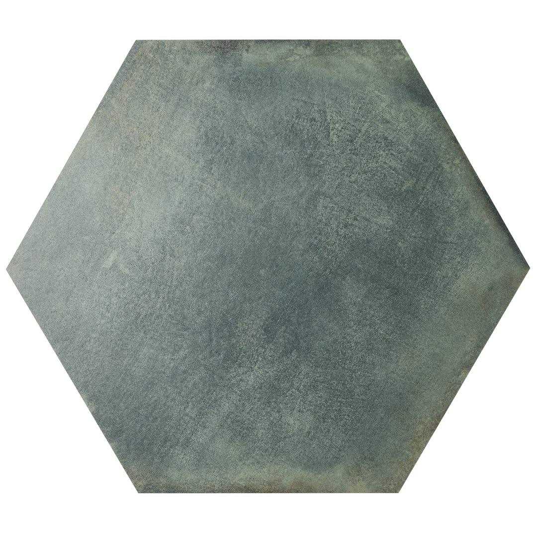 Angela Harris Fuller 20 Hex Porcelain Metallic Look Floor and Wall Tile ...