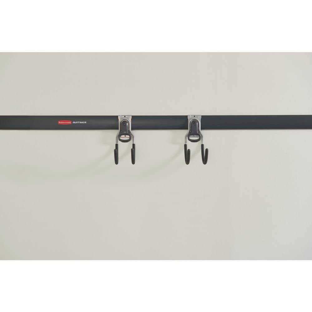 Rubbermaid Fast Track Garage Rail Accessory Bundle 2058417 - Hardware ...