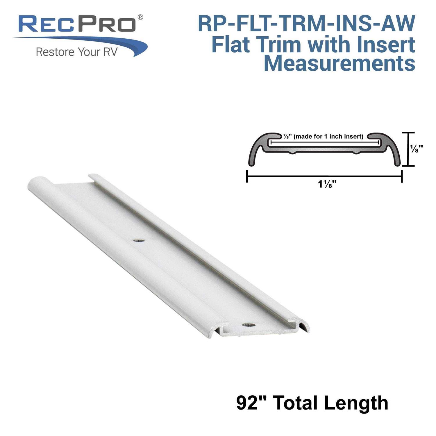 Recpro RV Insert Roof Flat Trim - Hardware&Tools Online Store