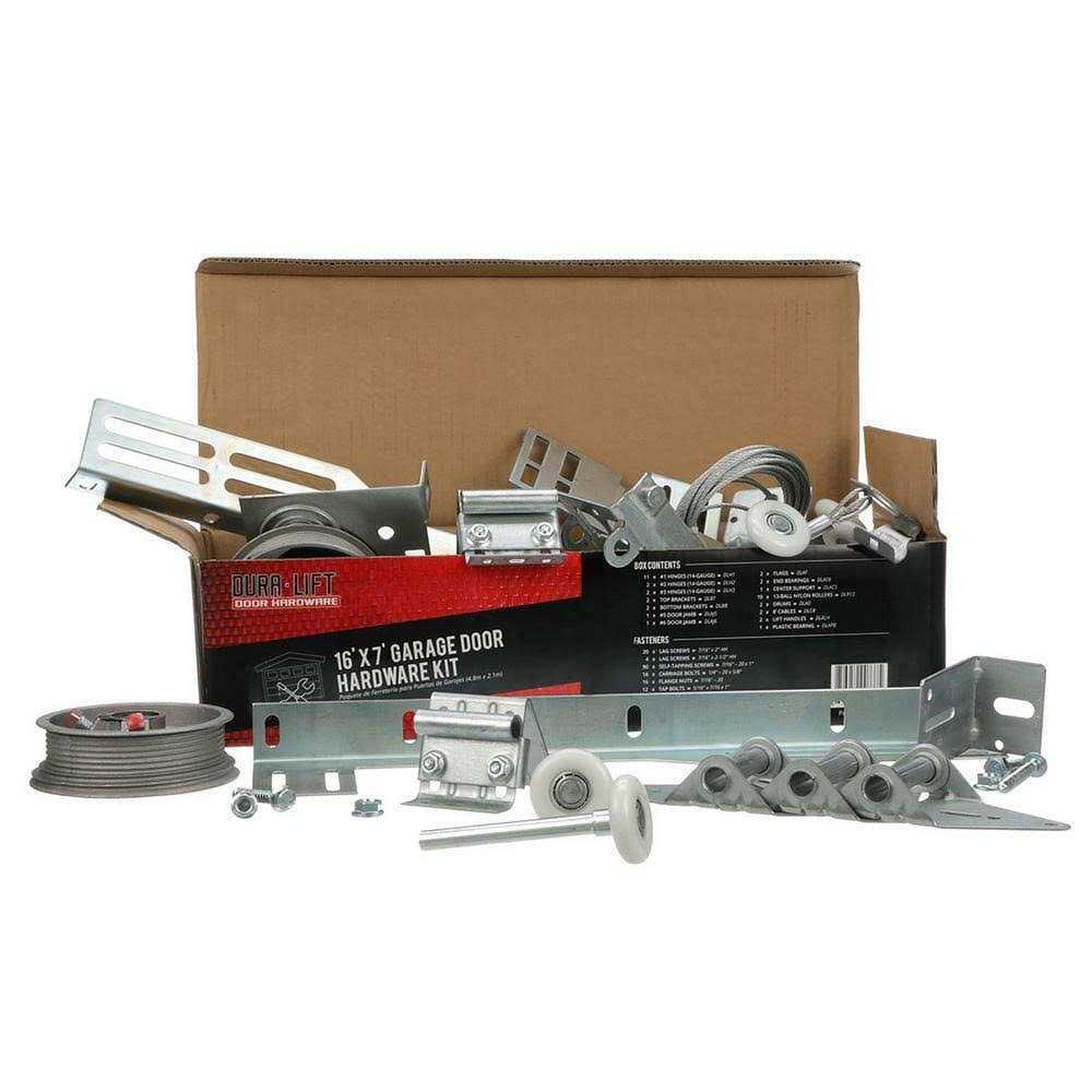 DURA-LIFT Garage Door Hardware Installation Kit - Hardware&Tools Online ...