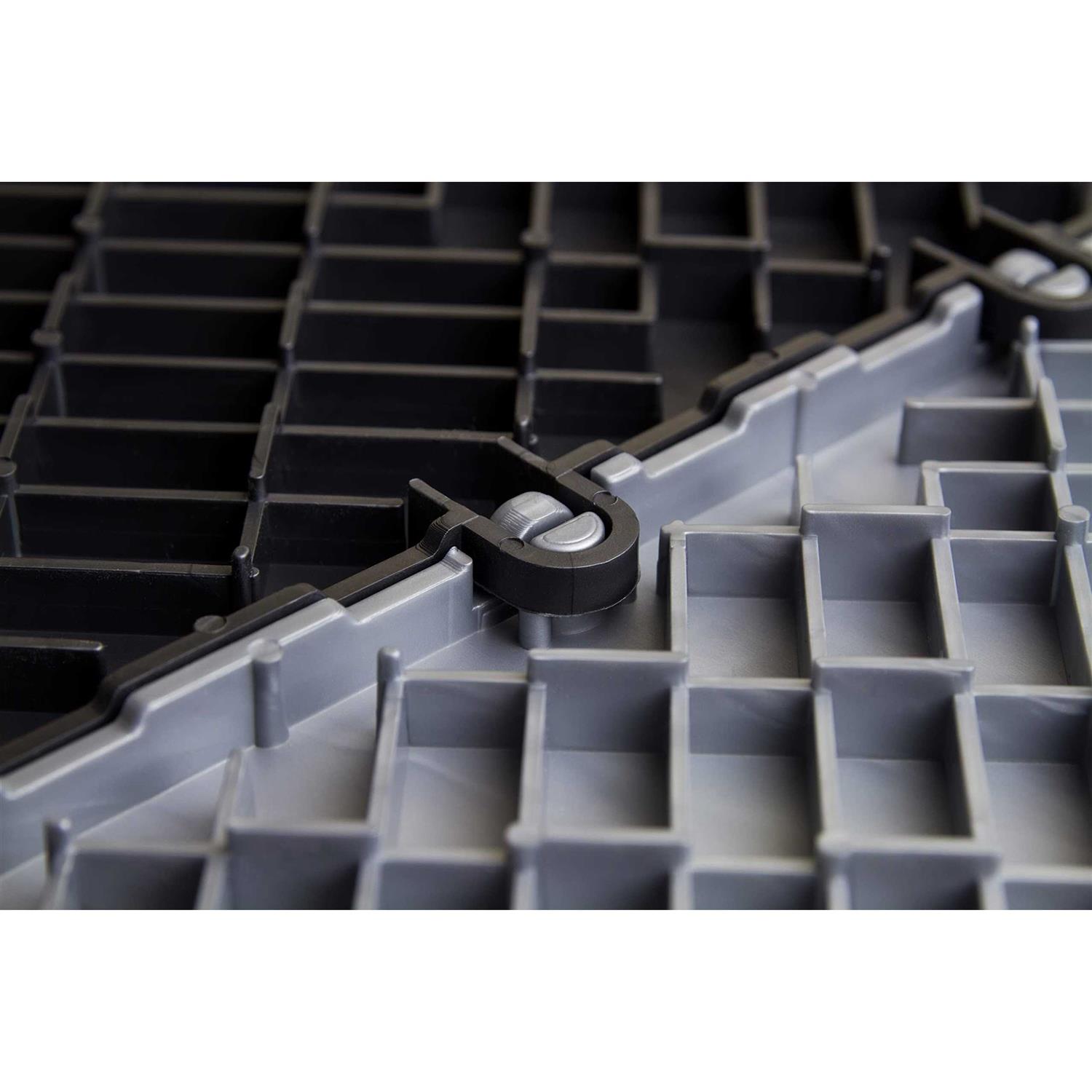 Big Floors Garagetrac Diamond Durable Copolymer Interlocking Modular ...