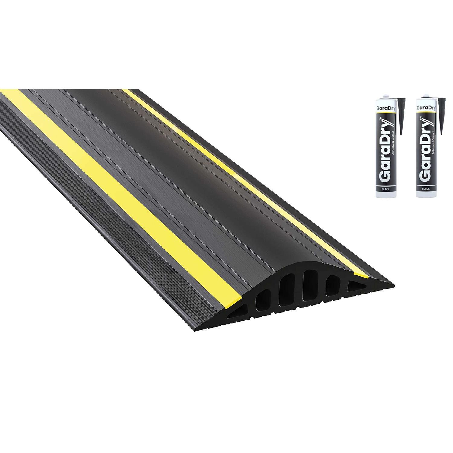 GaraDry 1 High Garage Door Flood Barrier Threshold Kit - Hardware&Tools ...