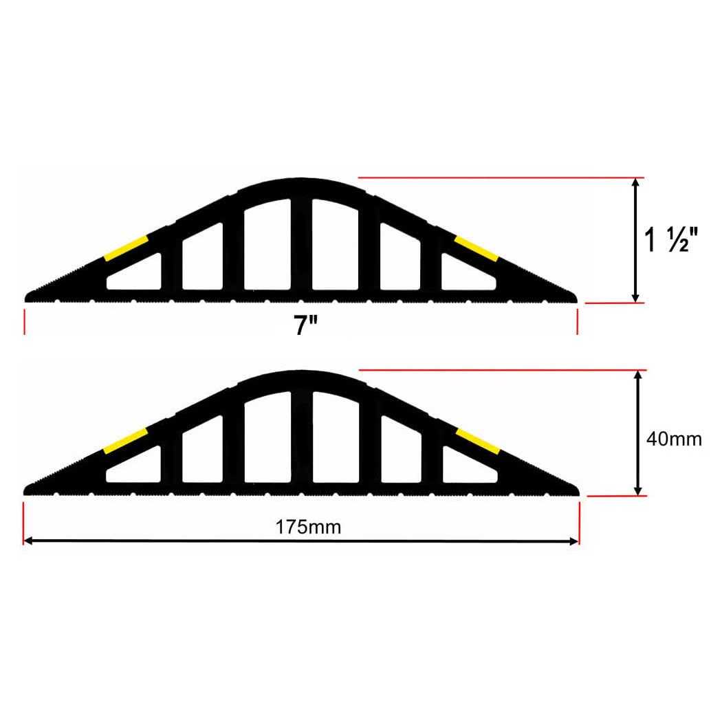 GaraDry 1 High Garage Door Flood Barrier Threshold Kit - Hardware&Tools ...