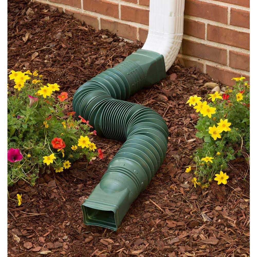 Amerimax Flexible Downspout Extension Gutter Connector Rainwater ...