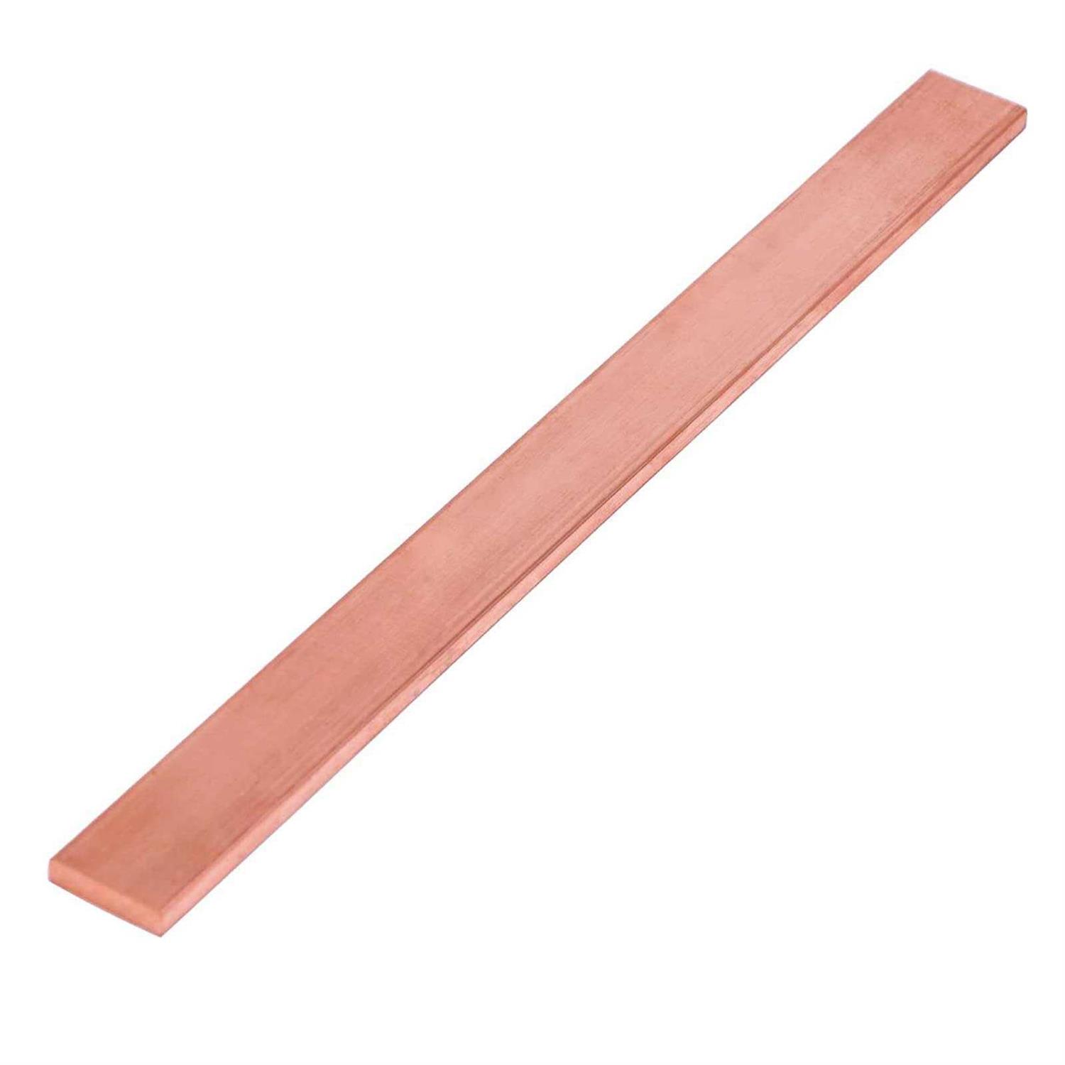 Copper Flat Bar Thickness x 1 Width x 12 Length Copper Flat Bar Stock ...