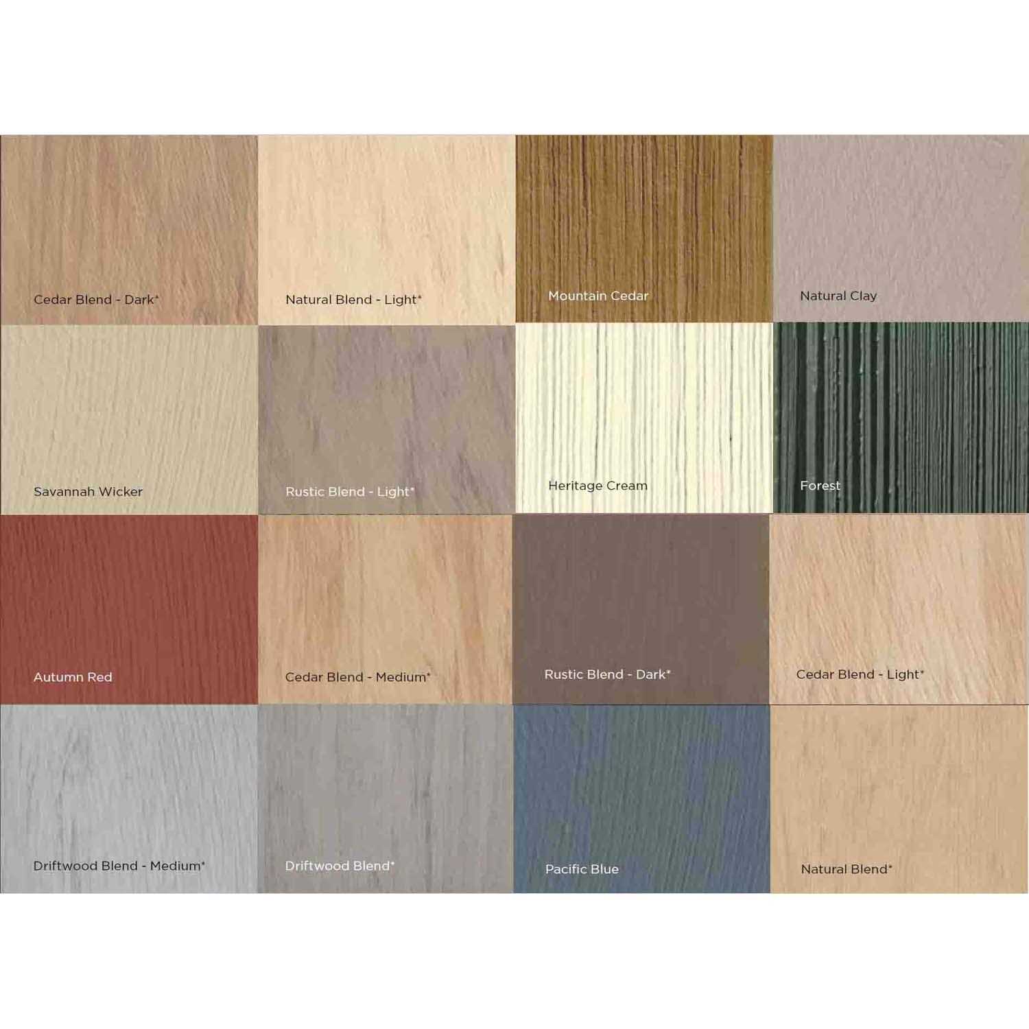 CertainTeed Cedar Impressions Vinyl Siding Color Swatch - Hardware ...