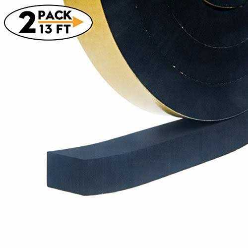 CloudBuyer Foam Weather Stripping-2 Rolls 1 Inch Wide X 3/4 Inch Thick - Hardware&Tools Online Store