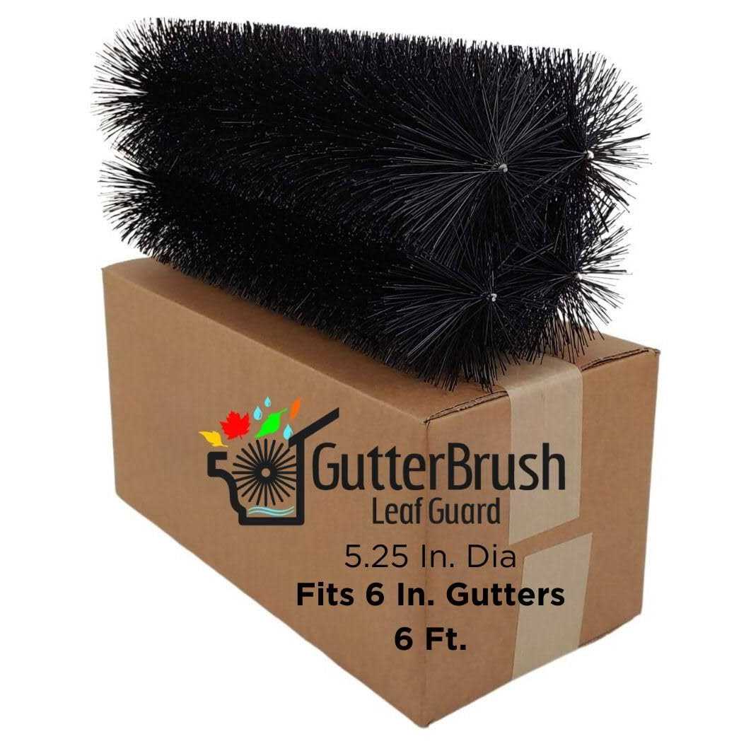 GutterBrush 6 inch Gutter Guard - Hardware&Tools Online Store
