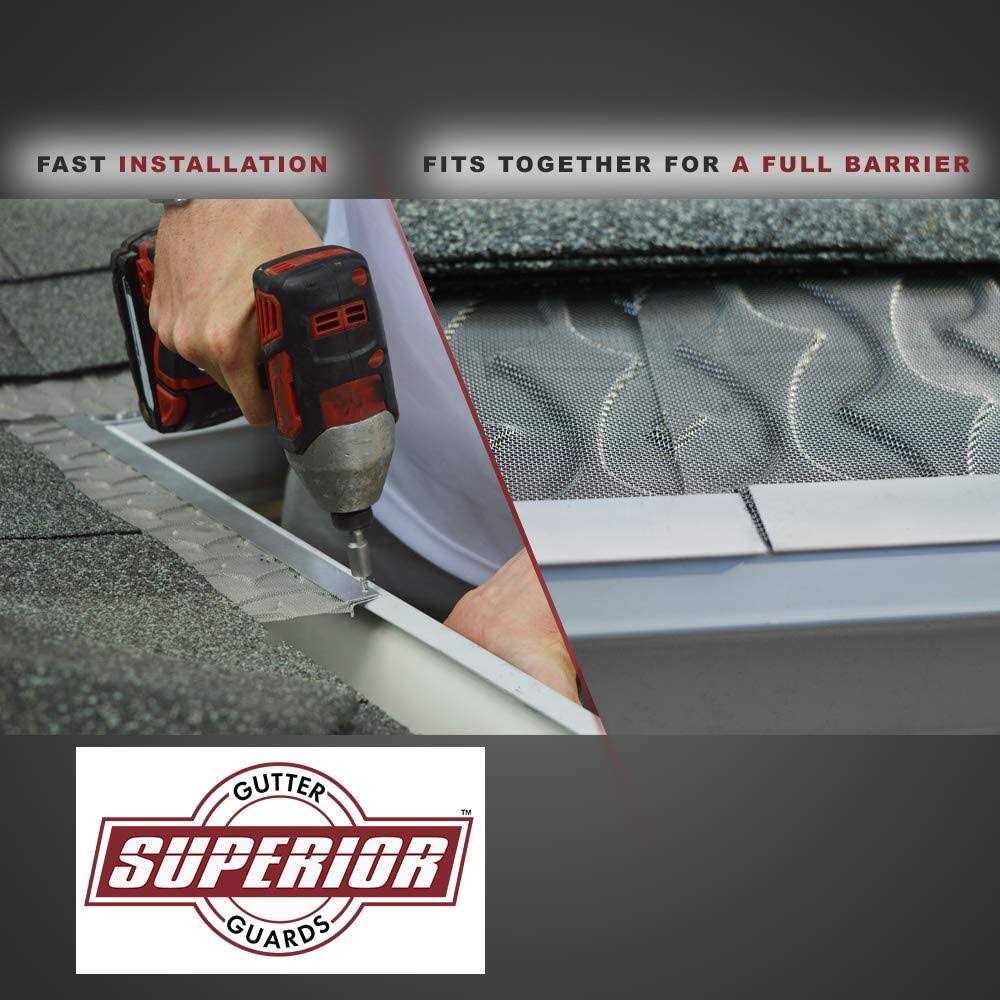 Superior Gutter Guards NEW Raised Stainless-Steel Screen Technology ...