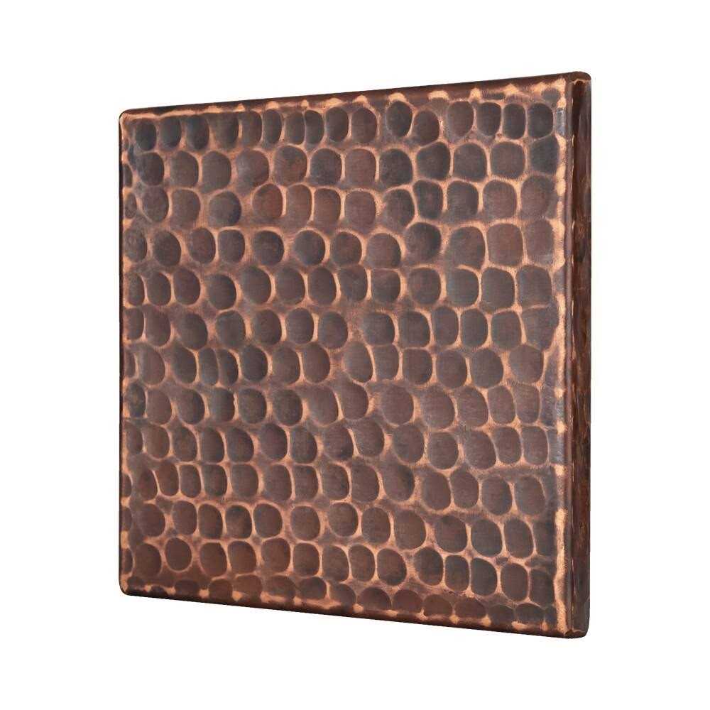 Premier Copper Products Hammered Copper Tile 4 x - Hardware&Tools ...