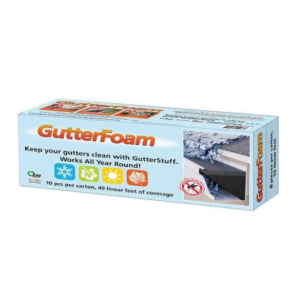 GutterFoam 5 in. K-Style Foam Gutter Filter - Hardware&Tools Online Store