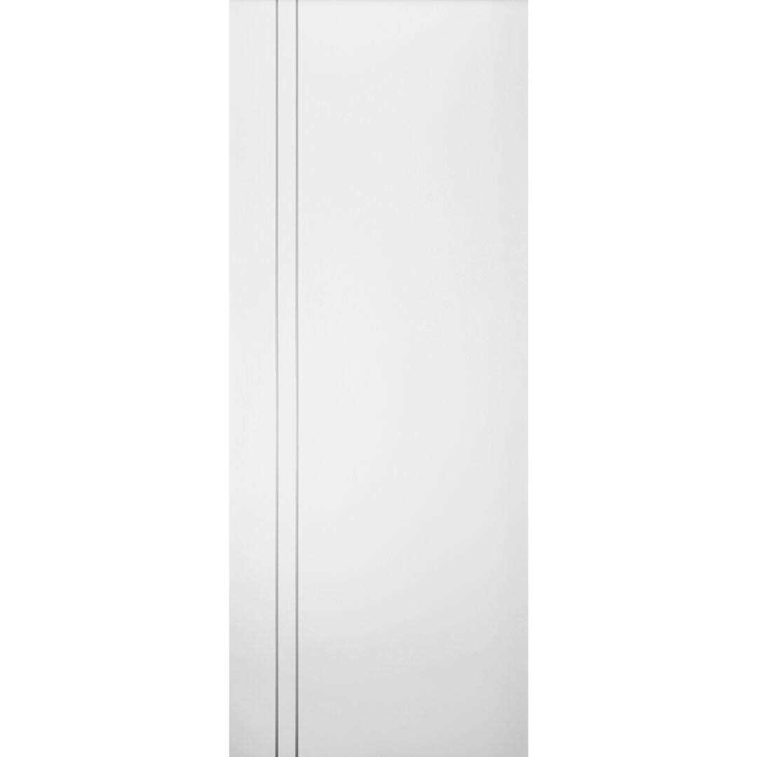 Flush Manufactured Wood Finish Optima Standard Door Belldinni ...