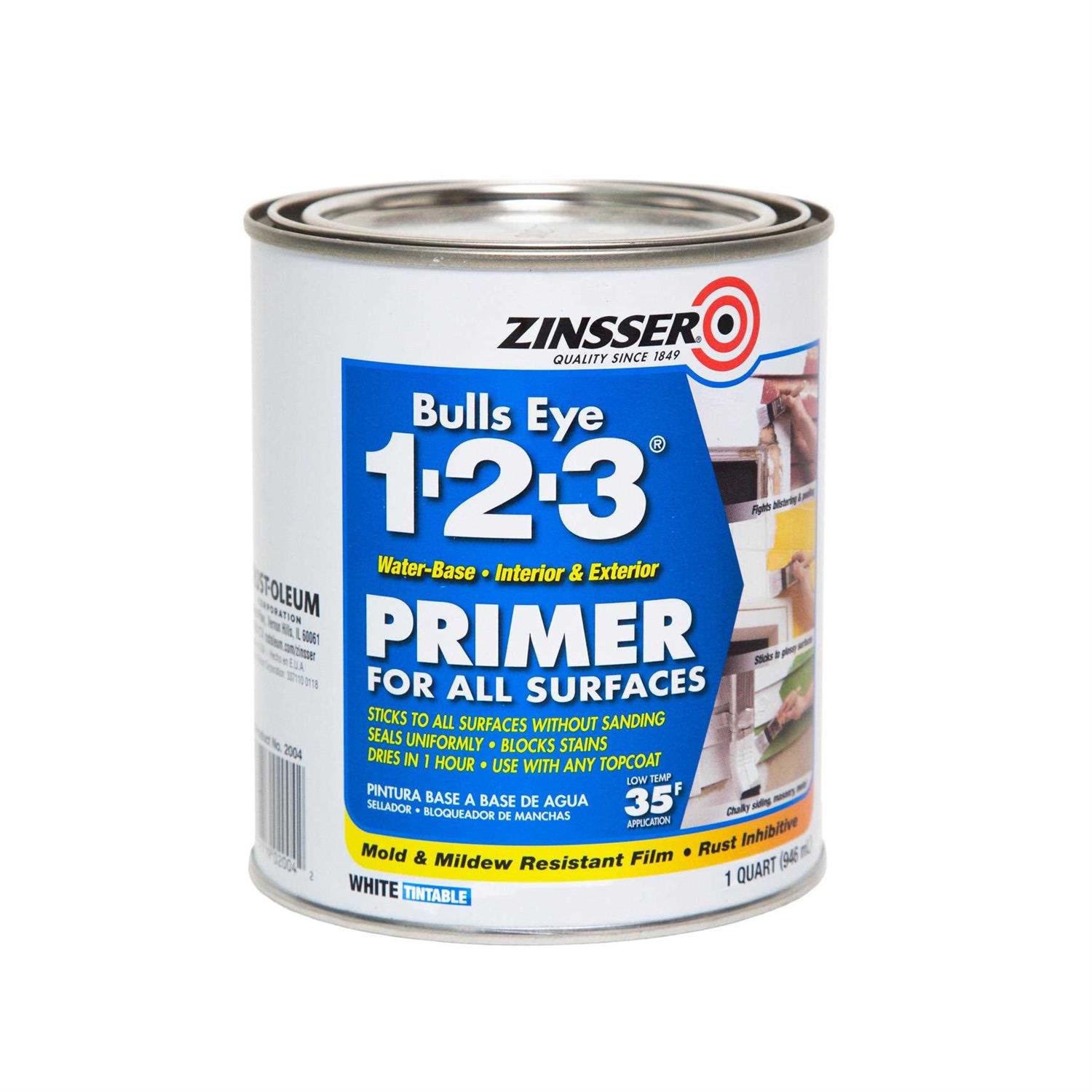 Zinsser Bulls Eye 1-2-3 Primer - Hardware&Tools Online Store