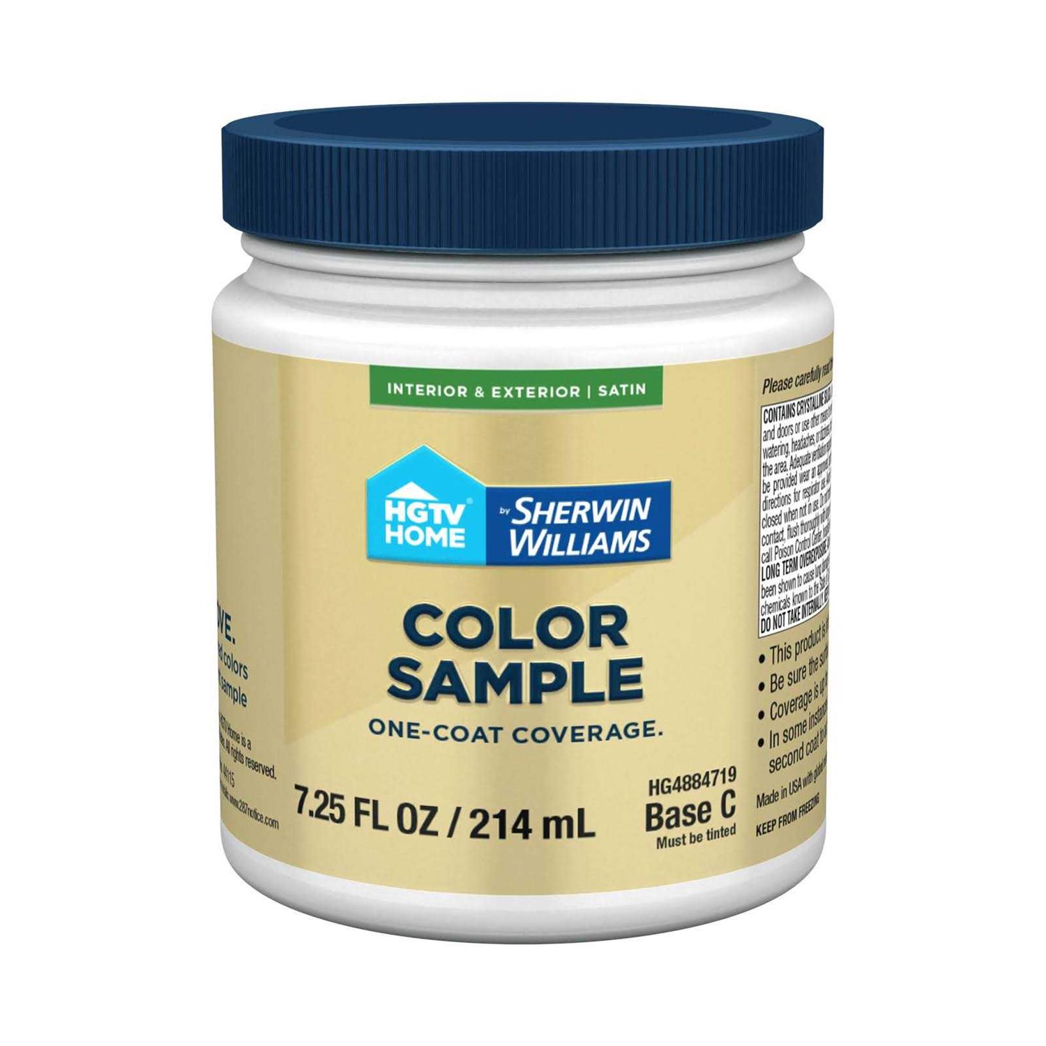 HGTV Home by Sherwin-Williams Base Paint Sample HG4884719-12 - Hardware ...