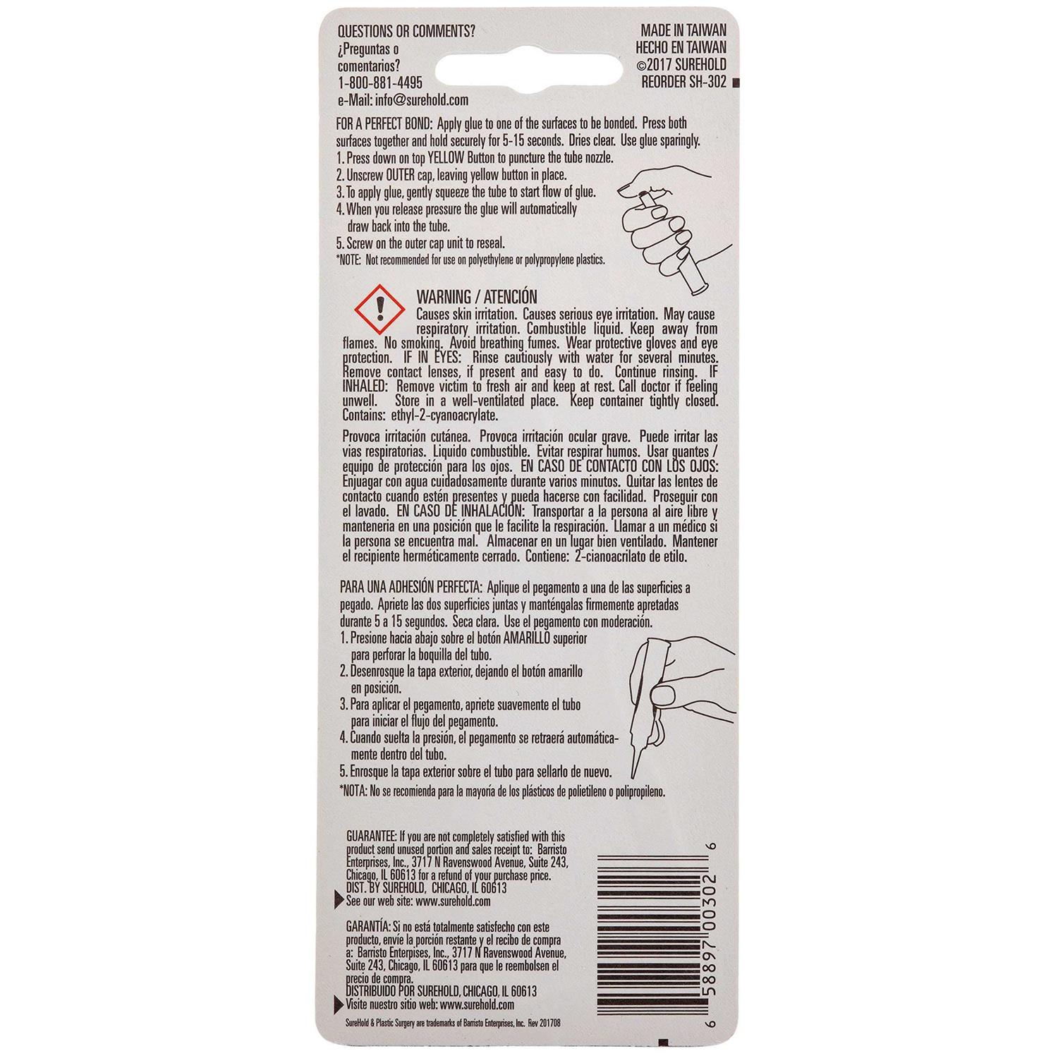 Surehold Plastic Surgery Glue - Hardware&Tools Online Store