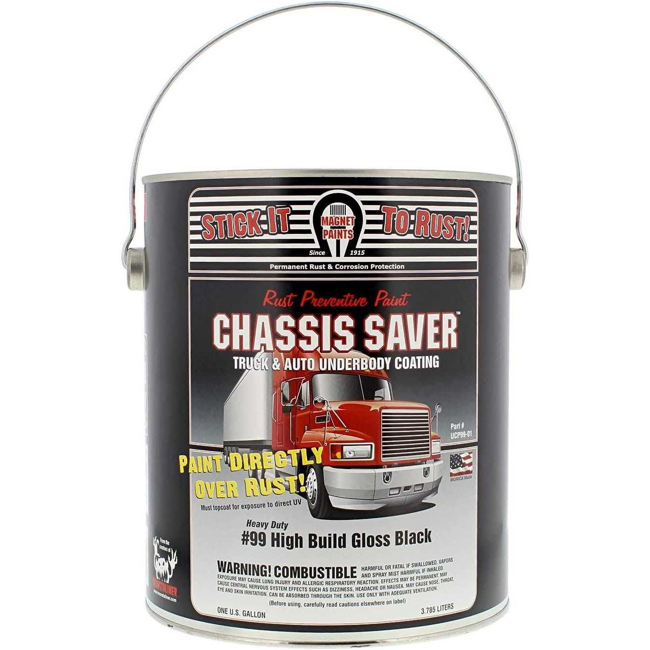 Magnet Paint Ucp970-01 Chassis Saver Paint Satin Black - Hardware&Tools ...