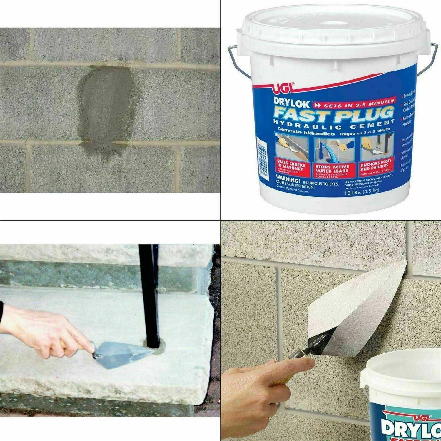 Drylok Fast Plug Hydraulic Cement - Hardware&Tools Online Store