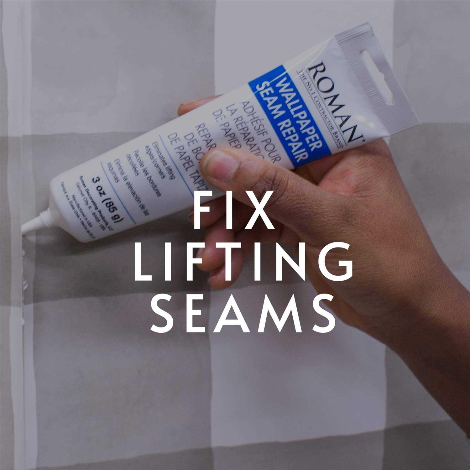 Roman Stick Ease 109454 Wall Covering Seam Repair Adhesive, 3 Oz ...