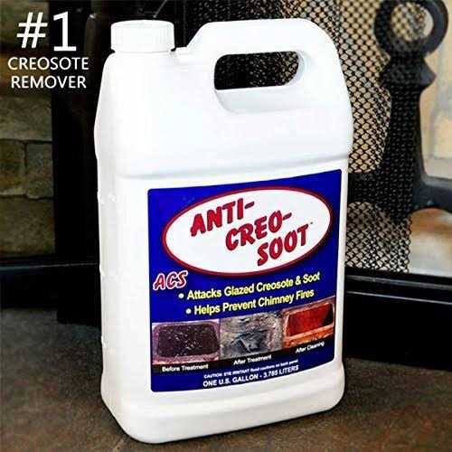 Acs Liquid Creosote Remover Anti-creo-soot 1 Gallon Bottle - Hardware ...