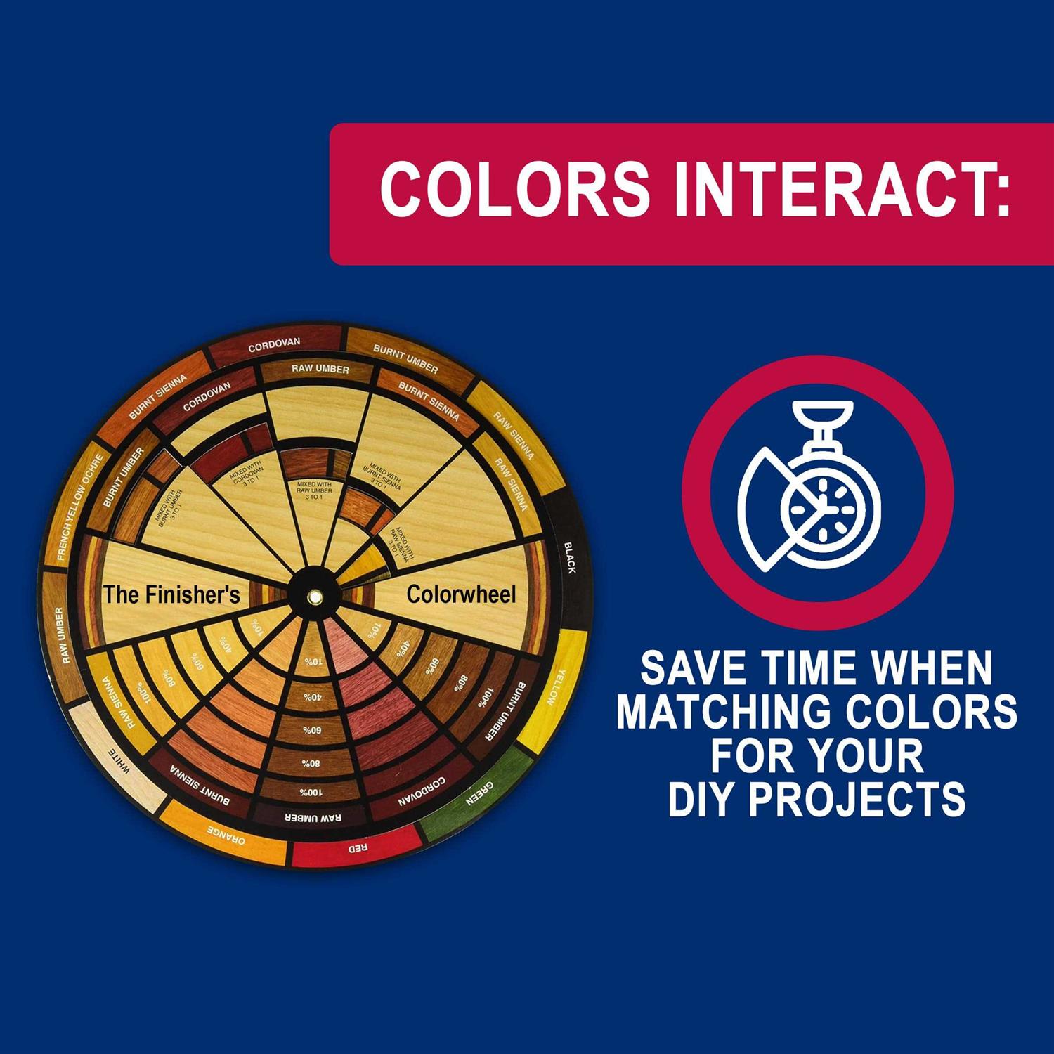 Mohawk Finishing Products Finisher's Color Wheel - Hardware&Tools ...