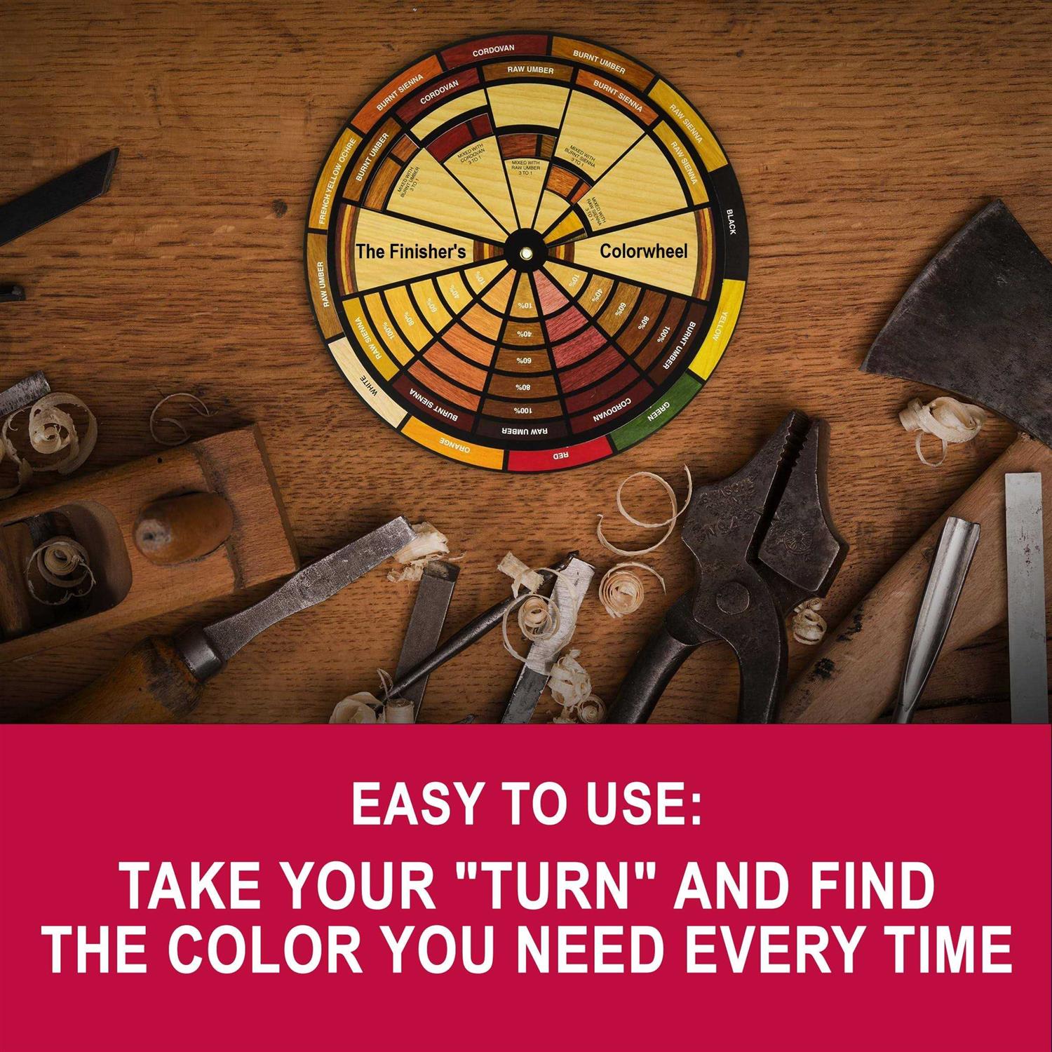 Mohawk Finishing Products Finisher's Color Wheel - Hardware&Tools ...