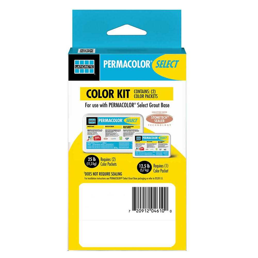 Permacolor Select Grout Color Kit - Hardware&Tools Online Store