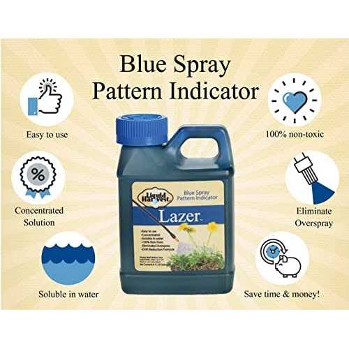 Liquid Harvest Lazer Blue Concentrated Spray Pattern Indicator ...