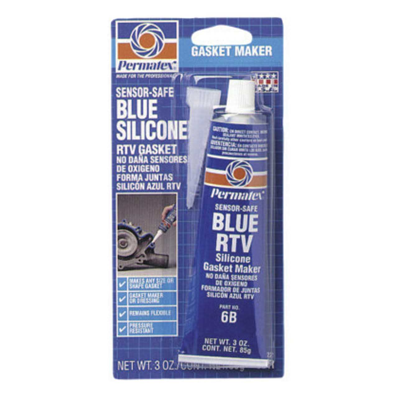 Permatex Blue RTV Silicone Gasket Maker 80022 - Hardware&Tools Online Store