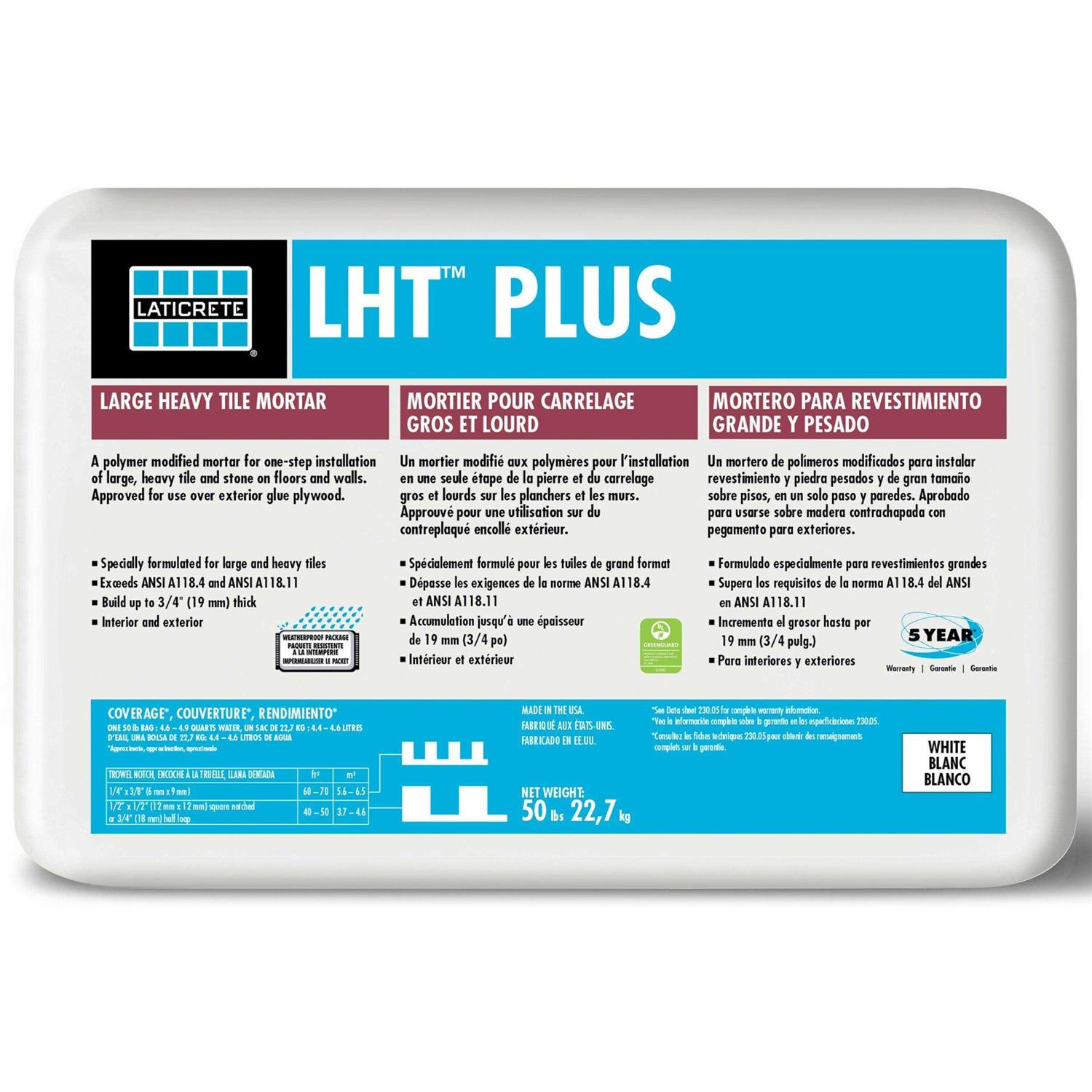Laticrete White LHT Plus - Hardware&Tools Online Store