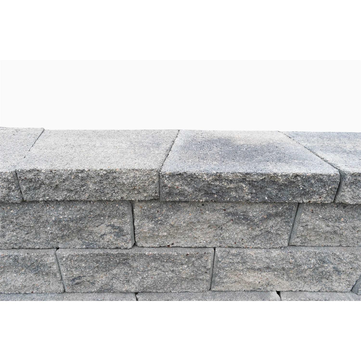 ORCO 15.8-in L x 6-in H x 10-in D Concrete Retaining Wall Block 595970B ...