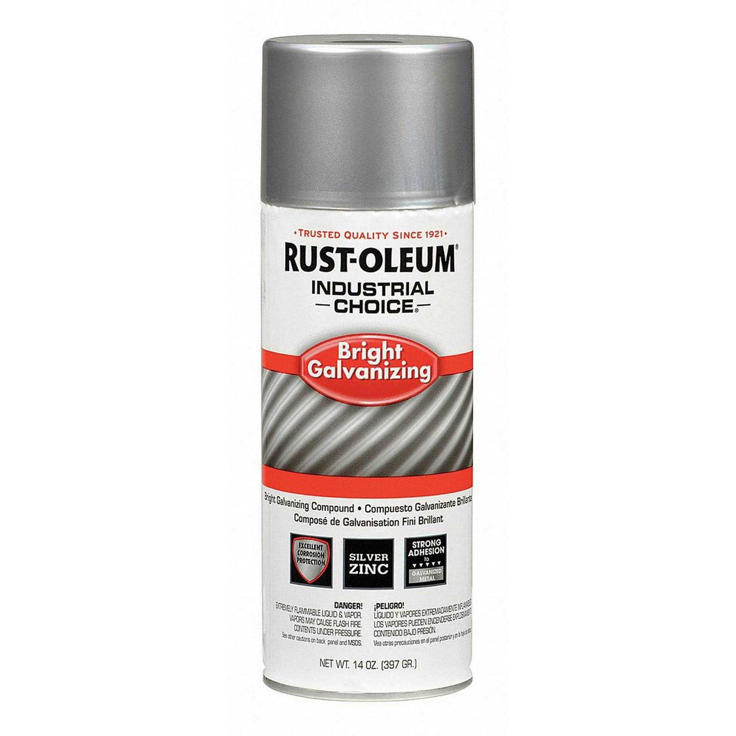 Rust-Oleum Industrial Choice 1600 System Galvanizing Compounds Spray ...