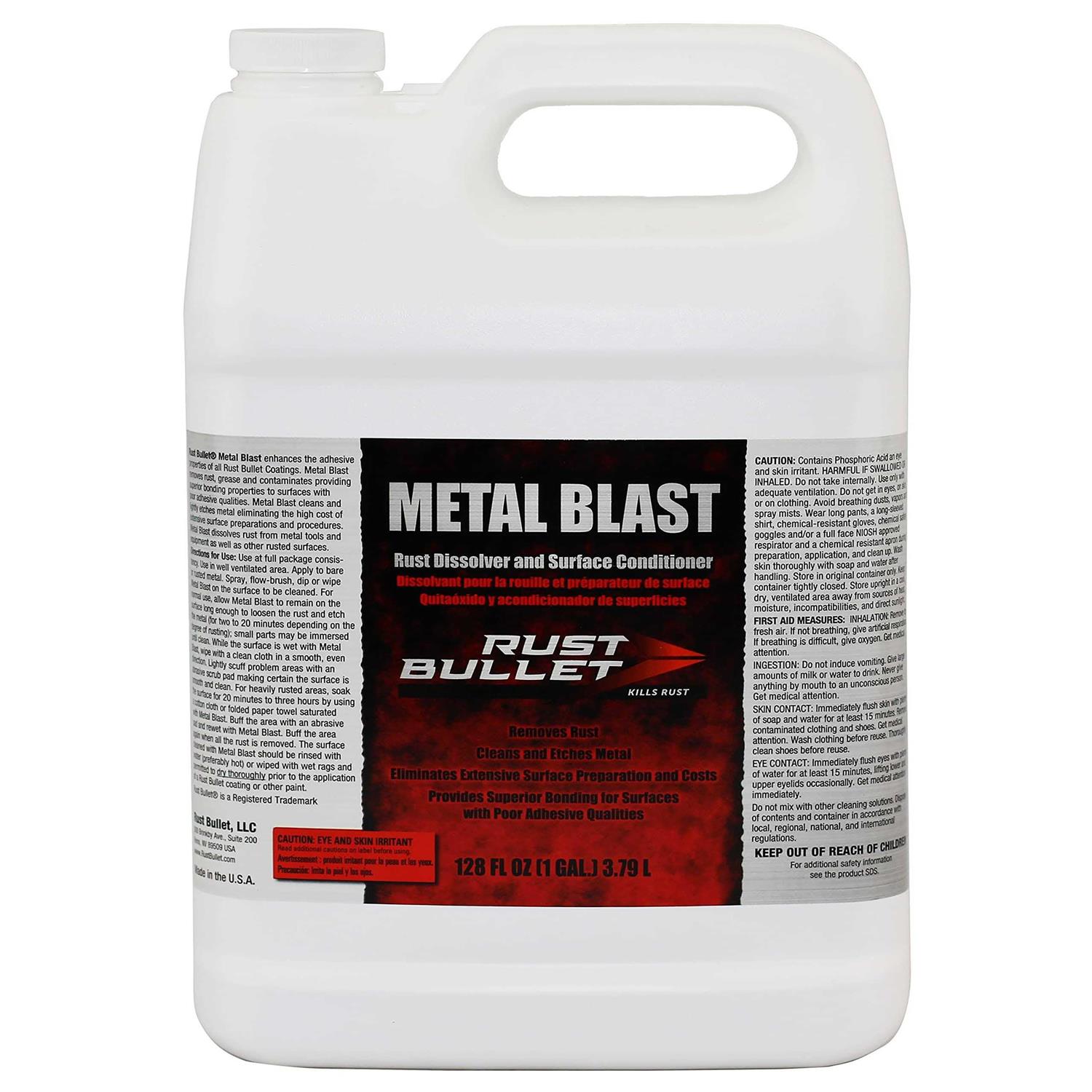 Rust Bullet Metal Blast Metal Cleaner Rust Dissolver and Rust Remover ...