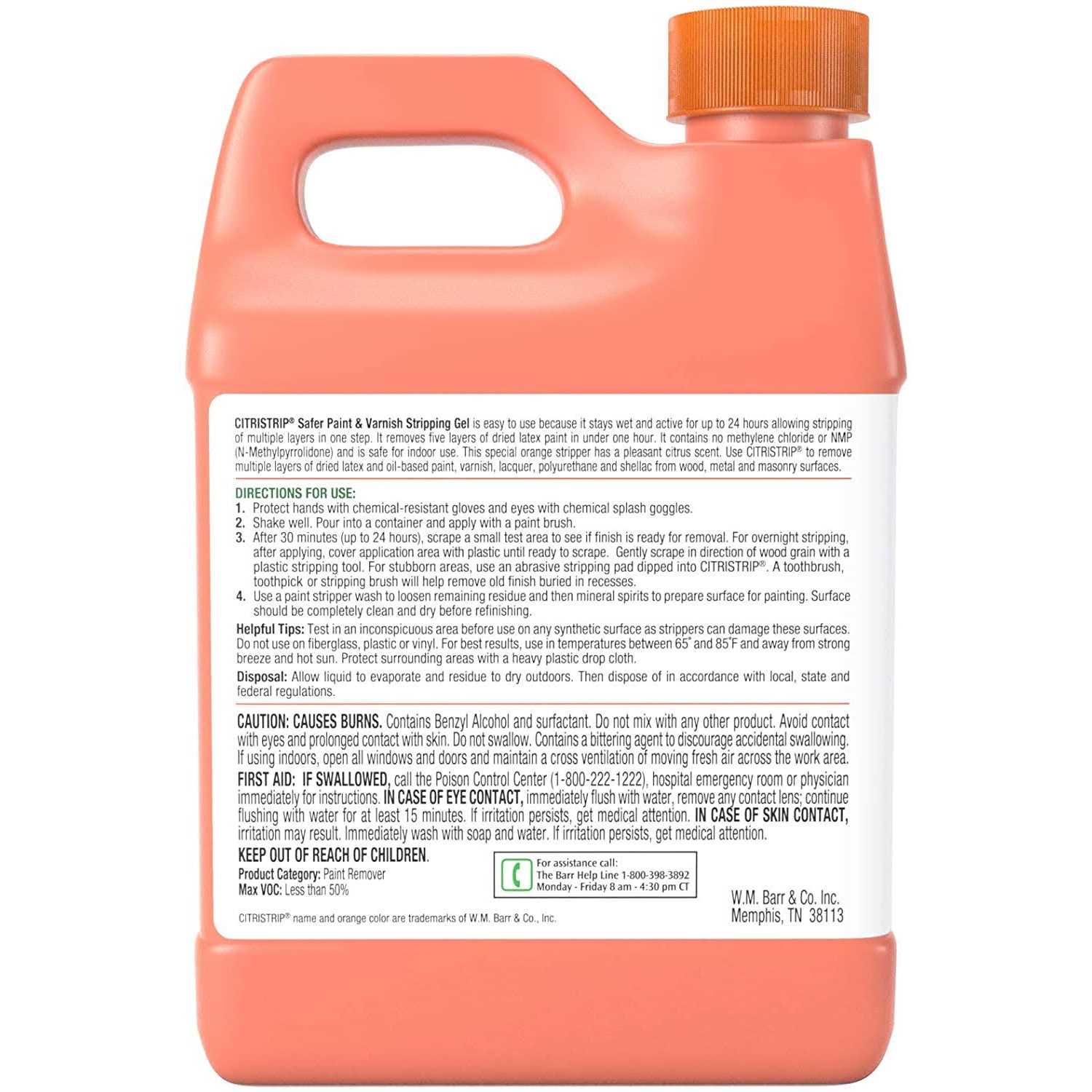 Citristrip Paint & Varnish Stripping Gel - Hardware&Tools Online Store